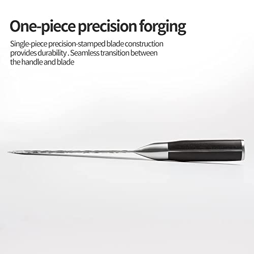 Hong wong Chef Knife,Meat and Vegetable Cleaver Knife,Hand Forged Boning Knife,Full Tang Design High Carbon Steel Kitchen Knife for Home Kitchen Restaurant