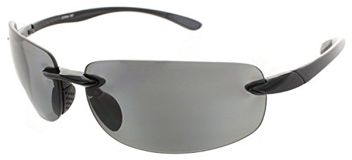 Fiore Island Sol Polarized Sunglasses Rimless TR90 for Men and Women [Tortoise - Polarized]
