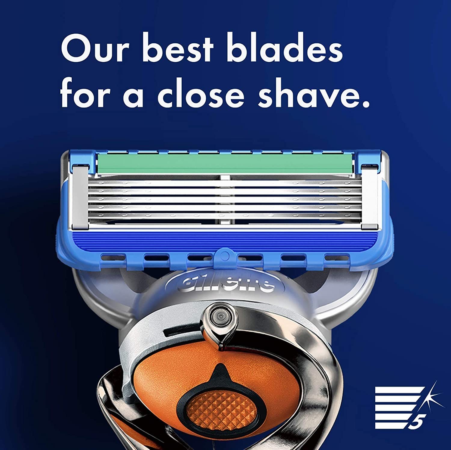 Gillette Proglide 1 Razor, 4 Refill Blade Cartridges, 1 Travel Case