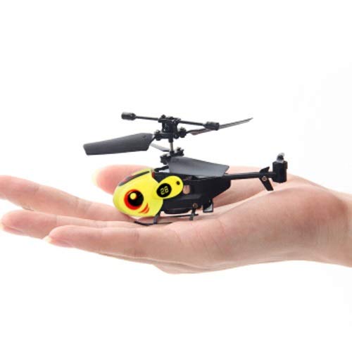 Fingertip Helicopter 3.5-Channel Mini Helicopter Drone Pocket Flying Vehicle Fall-Resistant Remote Control Aircraft Remote Control Aircraft Model Charging Children's Toys