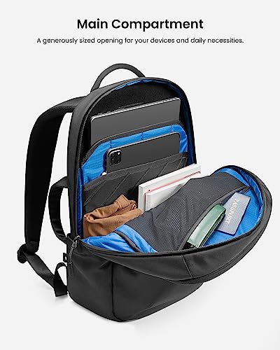 tomtoc 15.6 Inch Laptop Backpack, Minimalist Waterproof Casual Daypack Commute Computer Backpack, A Smart Look for The City and Office, Work, Study, or Weekend Excursions, 20L