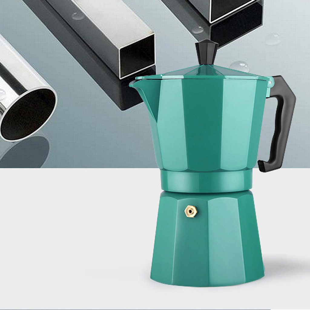 joyMerit 8oz Stovetop Espresso Maker, Italian Espresso Coffee Maker, Stainless Steel Espresso Maker Machine For Full Bodied Coffee, Espresso Pot Moka Pot