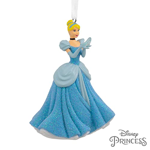 Hallmark Disney Cinderella Holding Glass Slipper Christmas Ornament