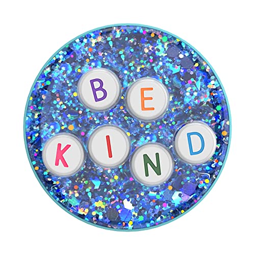 PopSockets Phone Grip with Expanding Kickstand, Graphic PopGrip - Alphabet Soup Be Kind