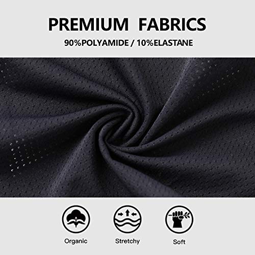 voenxe Seamless Thongs for Women No Show Thong Underwear Women 5-10 Pack (5 pack black, Small)
