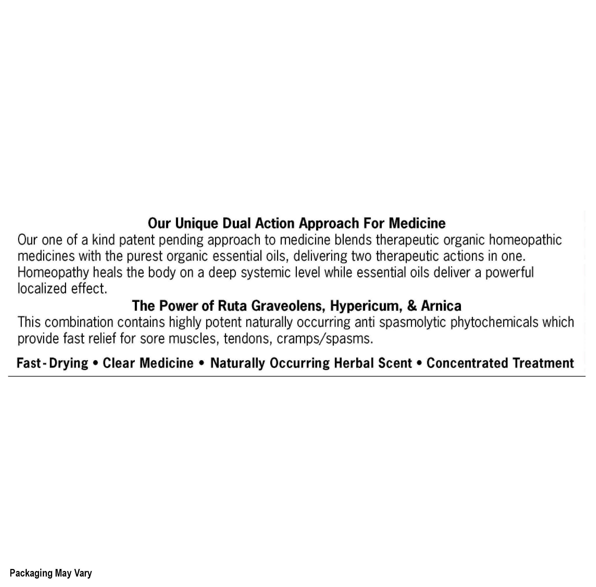 Forces of Nature - Natural, Organic Muscle Pain Relief (4ml) (Packaging May Vary)
