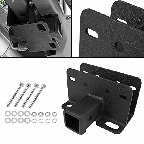 Xomzema 2" Trailer Hitch Receiver Trailer Assembly Heavy Duty Class 3 Trailer Hitch Tow Hook Rear Bumper Towing Cargo Carrier Racks for Ford Bronco Offroad 2/4-Door 2021-2022