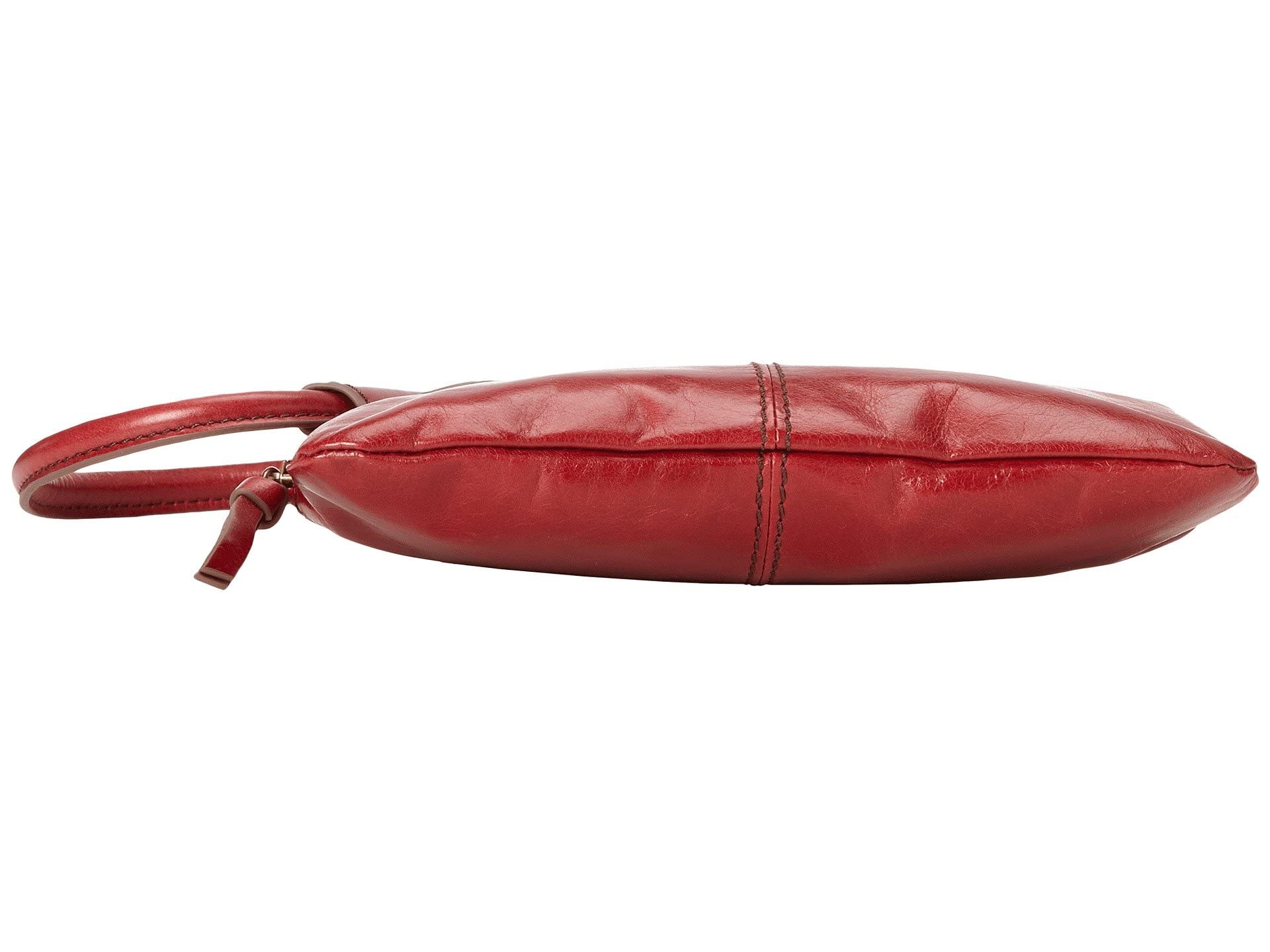 HOBO Womens Leather Handbag Wristlet (Crimson, One Size)