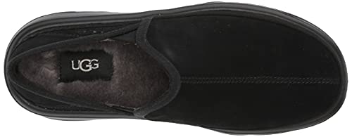 UGG Men's Kick IT Slip-ON Slipper, Black TNL, 7