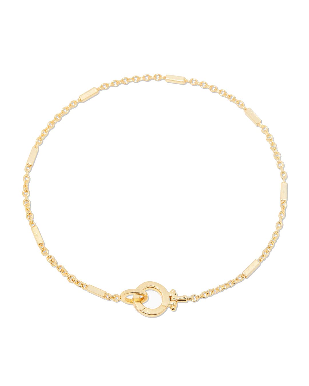 gorjana Women’s Tatum Bracelet, 18K Gold Plated, Slim Layering Band