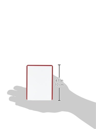 Ultra Pro 3" X 4" Red Border Toploader 25ct