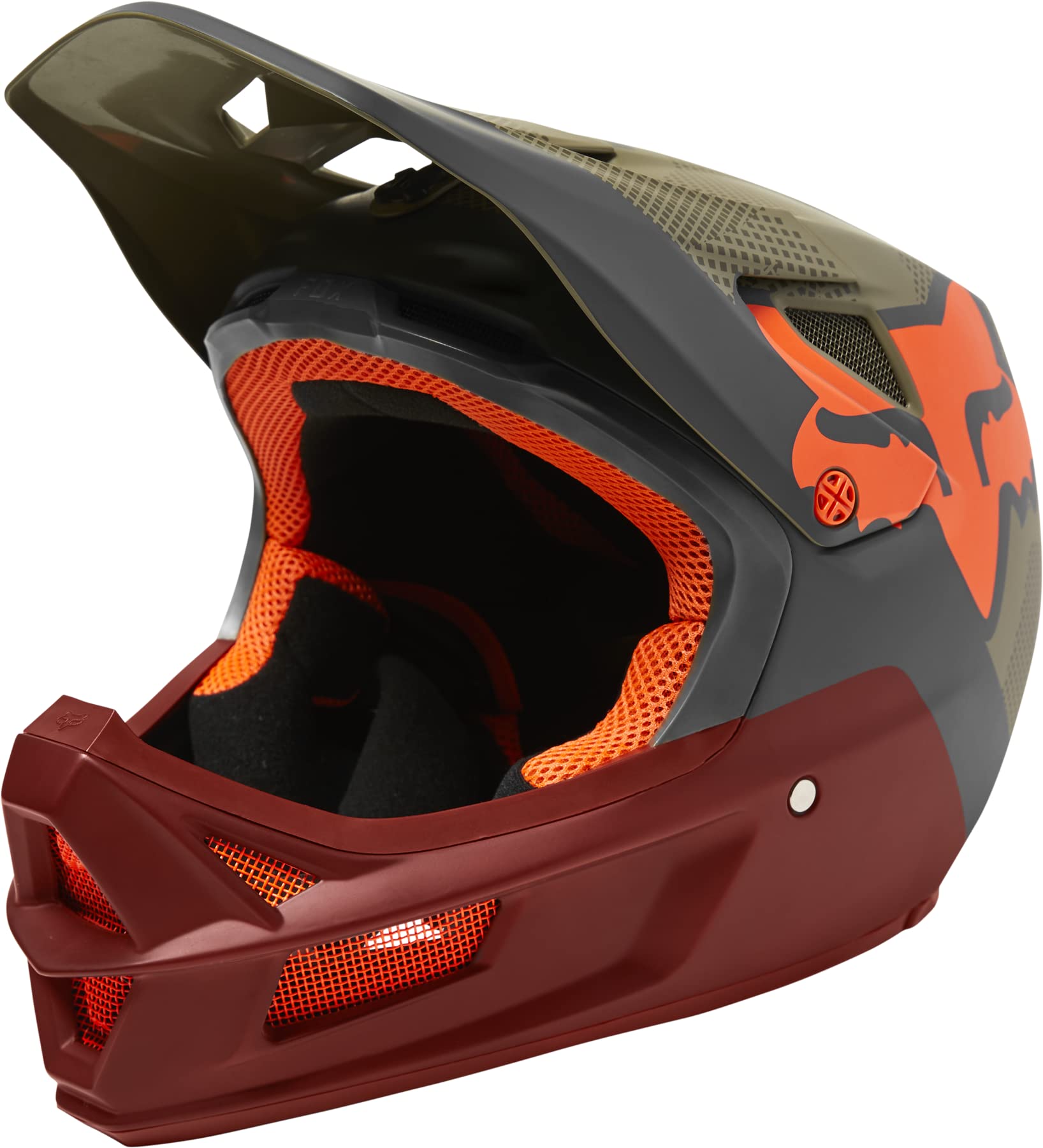Fox Racing Rampage Comp Mountain Bike Helmet, Camo, Large