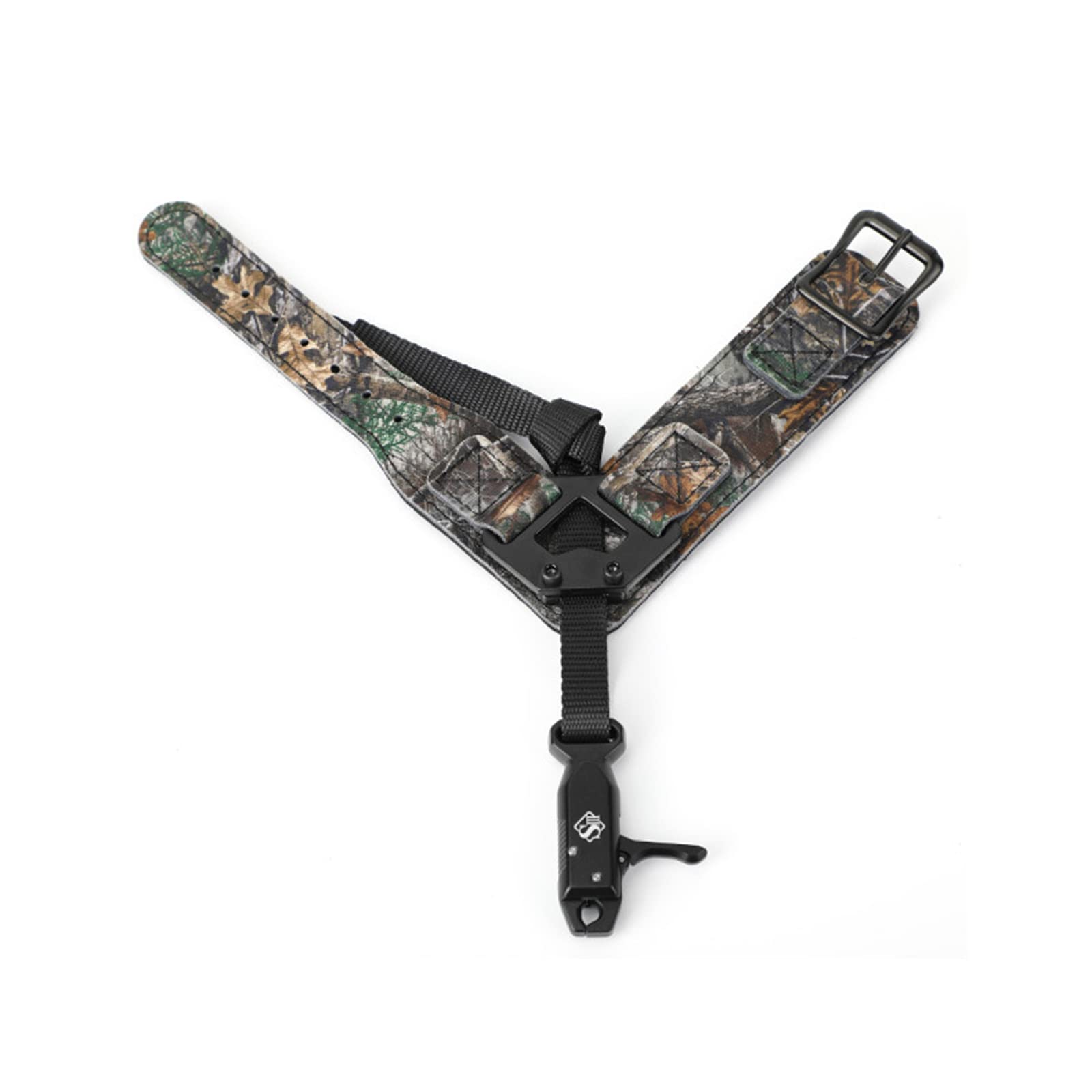 Felenny Archery Release Adjustable Compound Bow Release Aid for Left Right Hand Shooters Archery Accessories, Camouflage