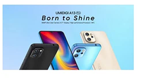 UMIDIGI A13 Pro(6+128GB) Unlocked Cell Phone,Android 11 NFC Smartphone,6.7" HD Full Screen Android Phone,5150mAh Massive Battery Mobile Phone…