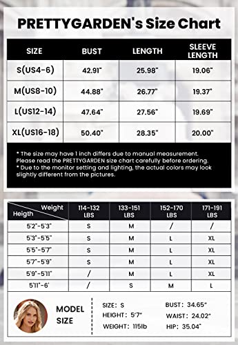 PRETTYGARDEN Women's 2023 Zip Up Y2K Hoodies Casual Long Sleeve Sweatshirts Fall Track Jackets With Pockets (Black,Small)