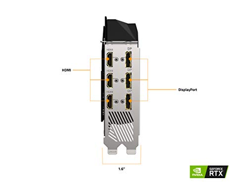 GIGABYTE AORUS GeForce RTX 3080 XTREME WATERFORCE 10G Graphics Card, WATERFORCE Cooling System, 10GB 320-bit GDDR6X, GV-N3080AORUSX W-10GD Video Card