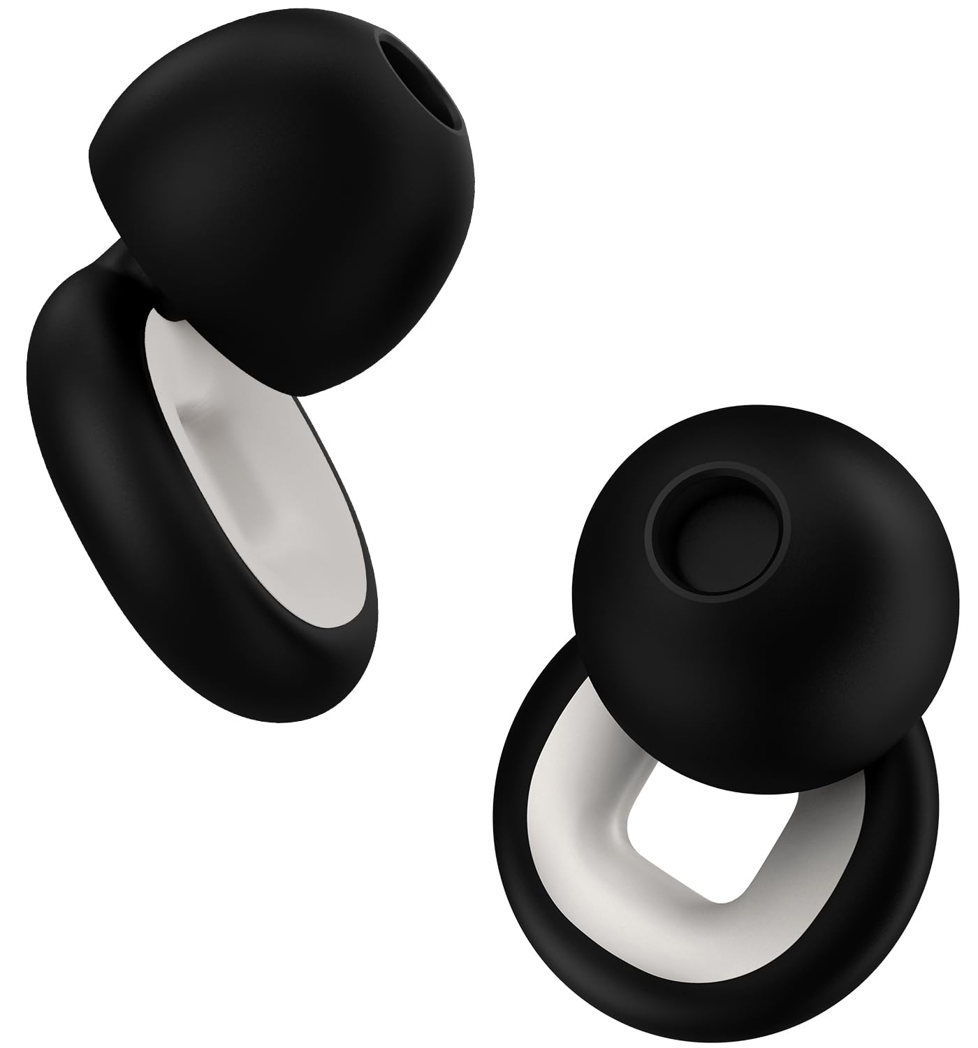 Haceryc Ear Plugs for Sleeping Noise Cancelling, Soft Reusable Earplugs for Sleep, Noise Sensitivity, Work, Study - 8 Ear Tips in XS, S, M, L with Small Box -25dB Silicone Earplugs for Noise Reduction
