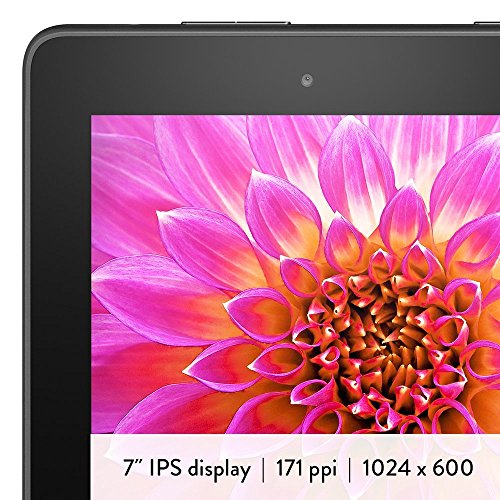 Fire Tablet with Alexa, 7" Display, 16 GB, Black - with Special Offers (Previous Generation - 5th)