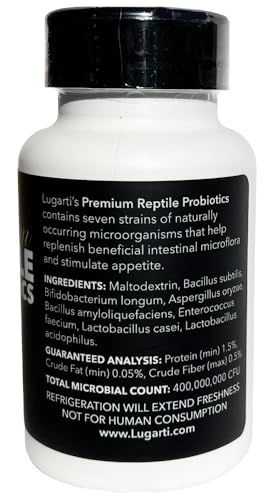 Lugarti Premium Reptile Probiotics - 3 oz