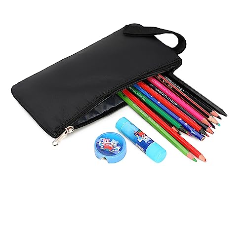Teecho Waterproof Backpack Set for Teen Girls Cute Backpack Purse for Women Weeken Travel Rucksack Black