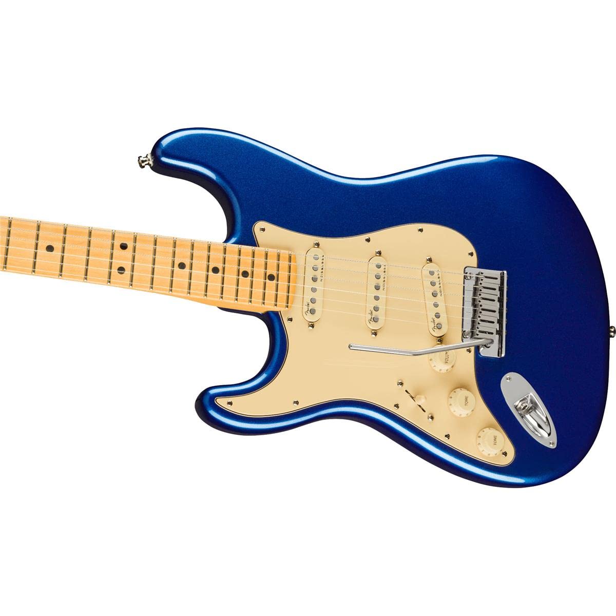 Fender American Ultra Stratocaster Left-handed - Cobra Blue with Maple Fingerboard