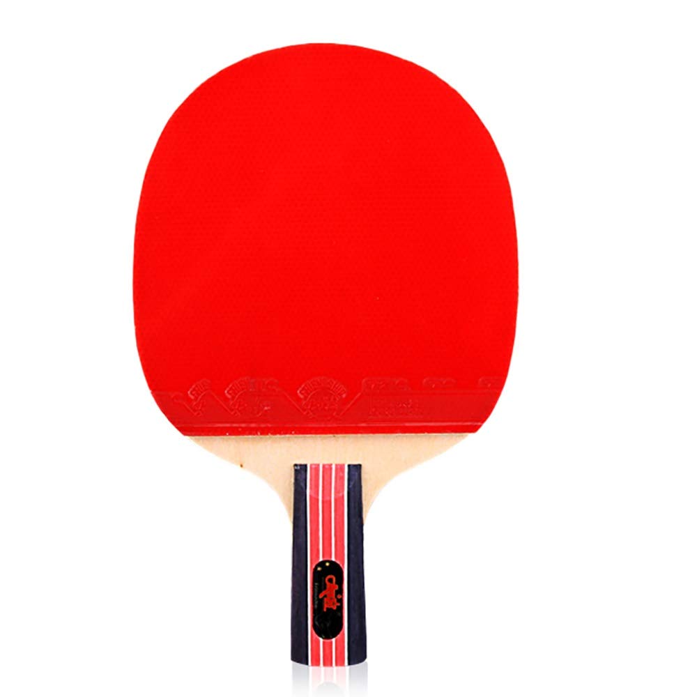 Hewen-Ping Pong Set Beginner Level 2-Star Pingpong Paddle Table Tennis Racket Outdoor and Indoor Ping Pong Bat Set with 1 Rackets and Racket Case Table Tennis Bat (Size : Long)