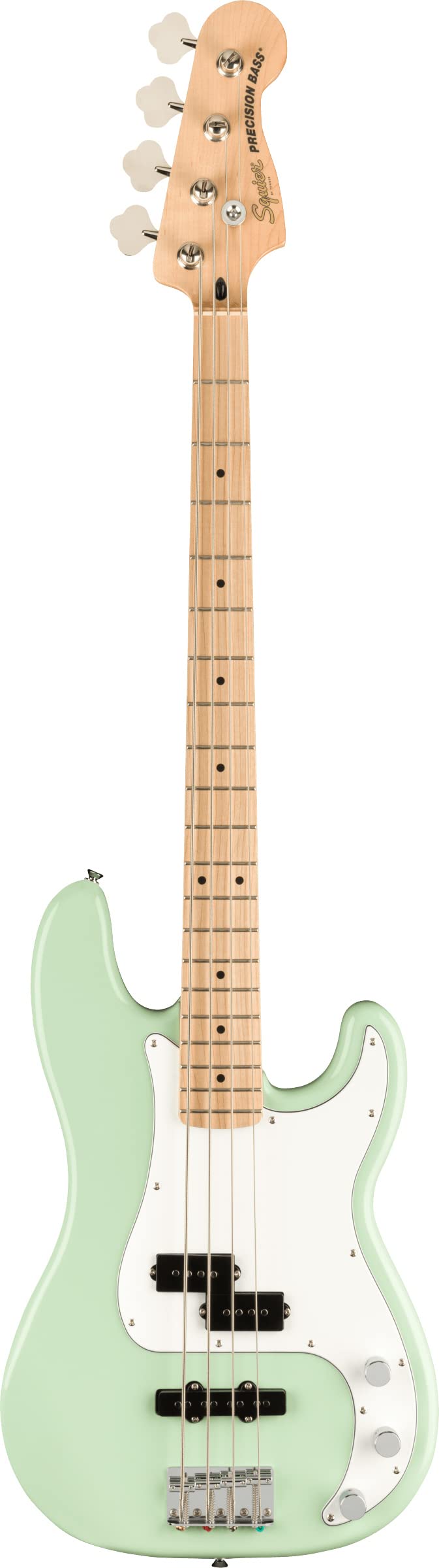 Fender Squier Affinity Jazz Bass - Burgundy Mist Bundle with Gig Bag, Tuner, Strap, and Austin Bazaar Instructional DVD
