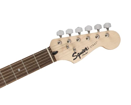 Fender Squier Stratocaster - Sunburst Bundle with Frontman 10G Amp, Gig Bag, Instrument Cable, Strap, Picks, Fender Play Online Lessons, Instructional Book, and Austin Bazaar Instructional DVD