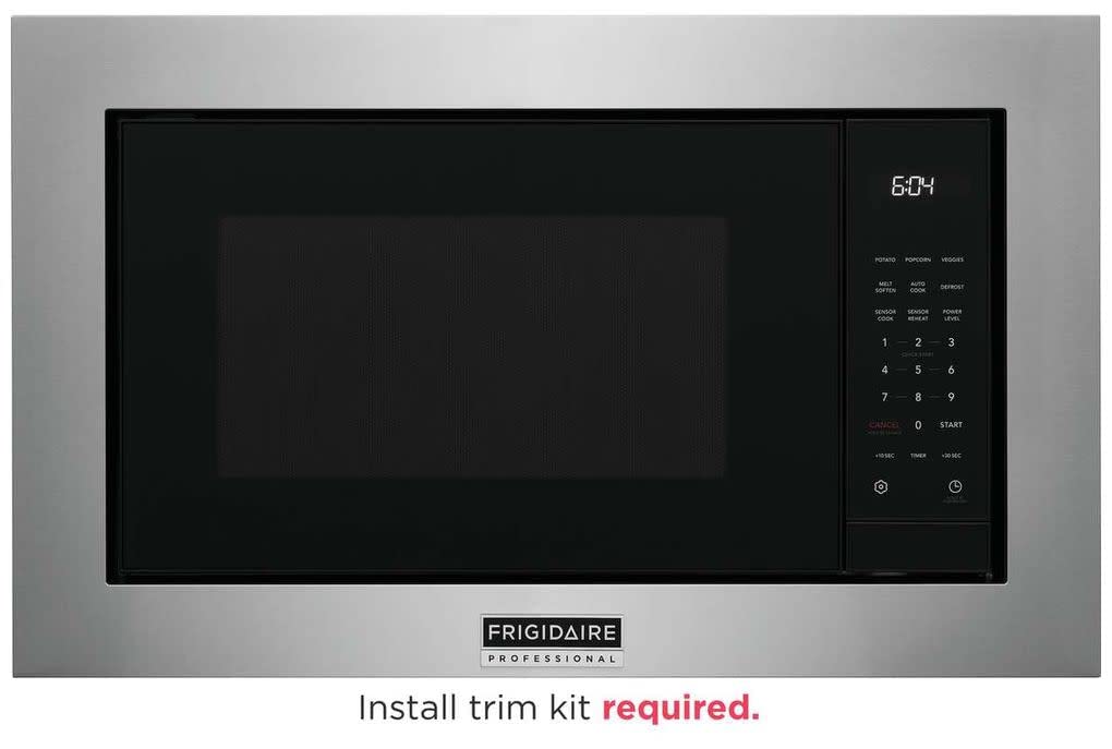 Frigidaire PMBS3080A 24 Inch Wide 2.2 Cu. Ft. 1100 Watt Built In Microwave with Sensor Cook - Stainless Steel