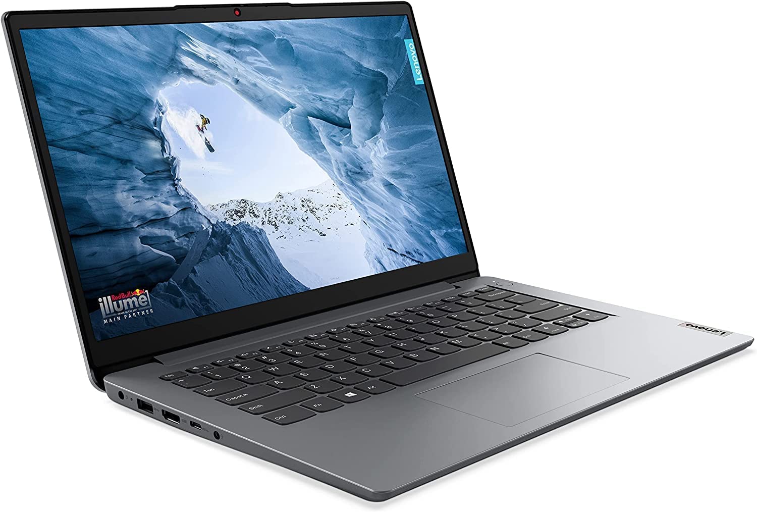 Lenovo 2023 Newest Ideapad 1i Laptop, 14 Inch Display, Intel Core i3-1215U Processor, 8GB RAM, 256GB SSD, Intel UHD Graphics, Bluetooth, Webcam, Wi-Fi, Windows 11 in S Mode, Bundle with Cefesfy