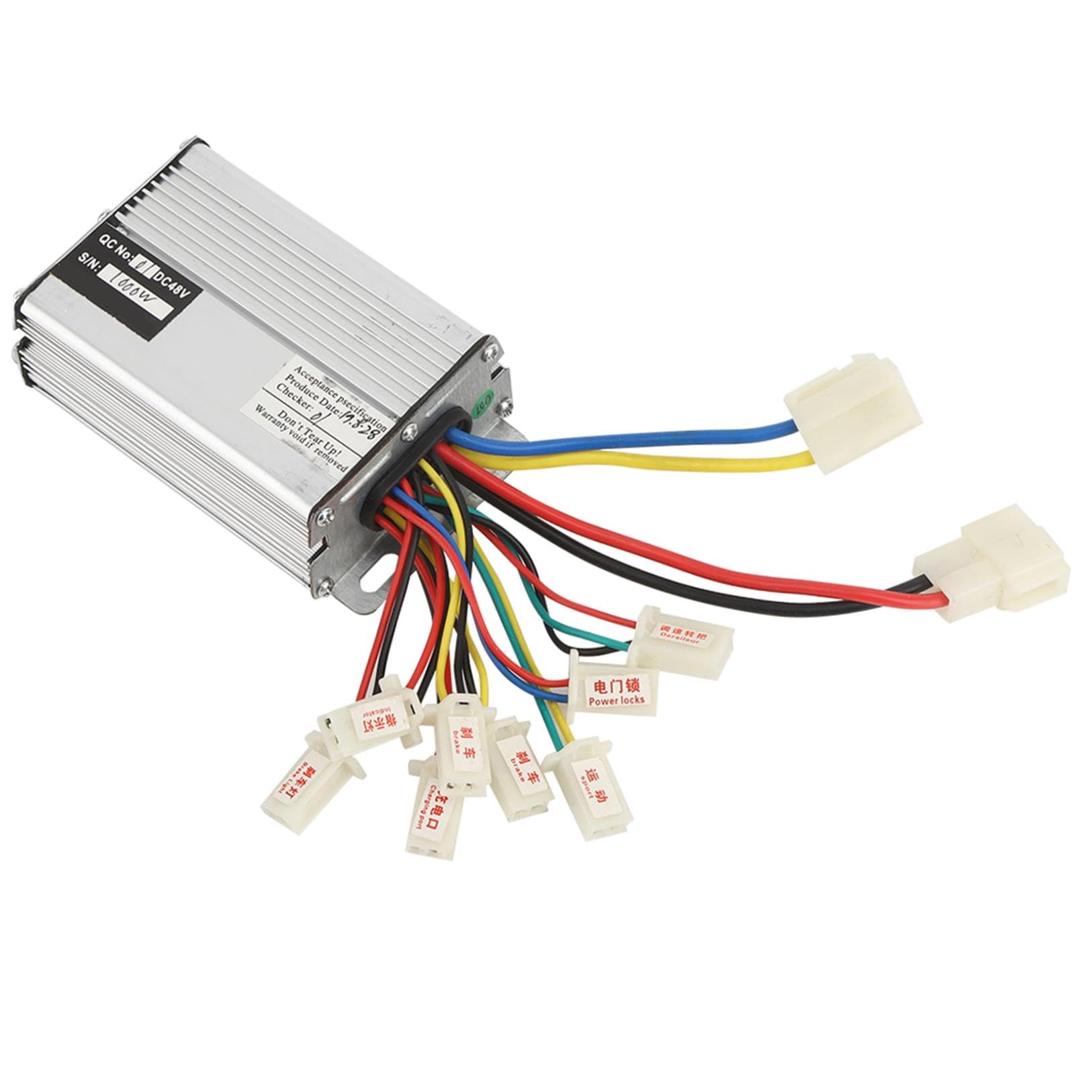 forwillsky Enhanced E-Bike Controller Set - 4 1000W Electric Scooter & Tricycle Compatible Lock Accessory Included-size1