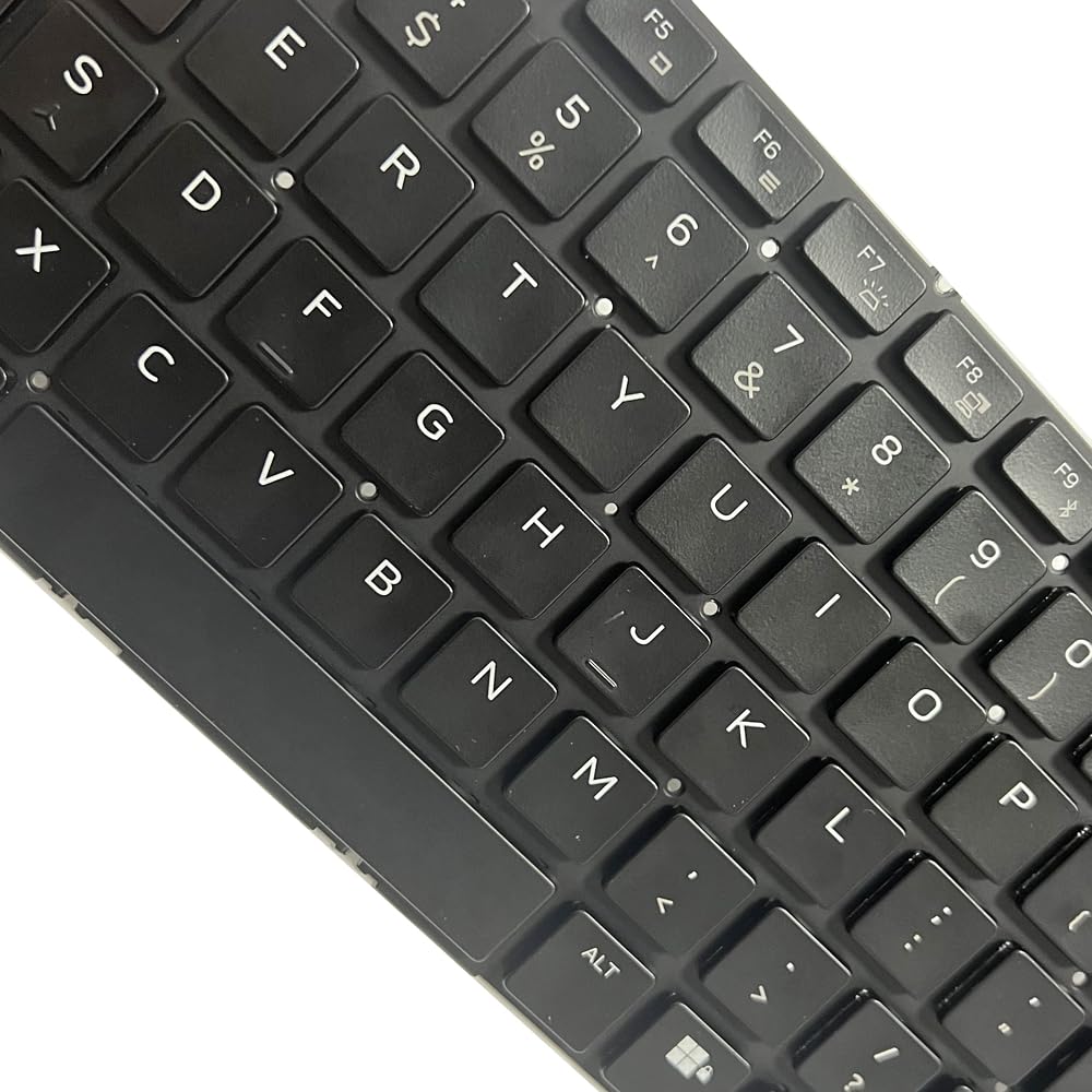 GinTai Laptops Keyboard Backlit US Replacement for Dell Alienware X15 R2 X17 R1 RGB 0012TP PK133Q61C00