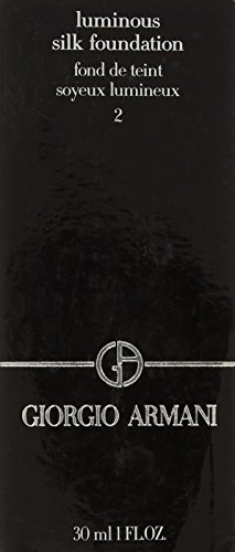 Giorgio Armani Luminous Silk Foundation, No. 2 Ivory, 1 Ounce