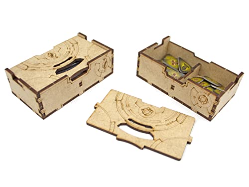 TowerRex Board Game Organizer for Twilight Imperium Board Game, Twilight Imperium Prophesy of Kings Expansion Insert Kit, Twilight Imperium Board Game Accessories