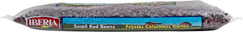 Iberia Small Red Beans, 4 lb, Long Shelf Life Small Red Beans with Easy Storage, Rich in Fiber & Potassium, Low Calorie, Low Fat Food