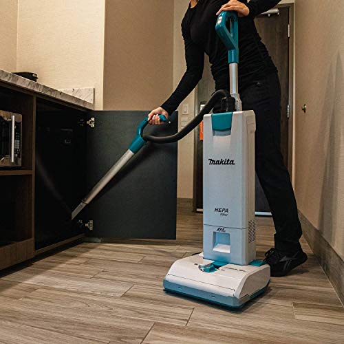Makita XCV19PG 18V X2 (36V) LXT® Lithium-Ion Brushless Cordless 1.3 Gallon HEPA Filter 12" Upright Vacuum (6.0Ah)