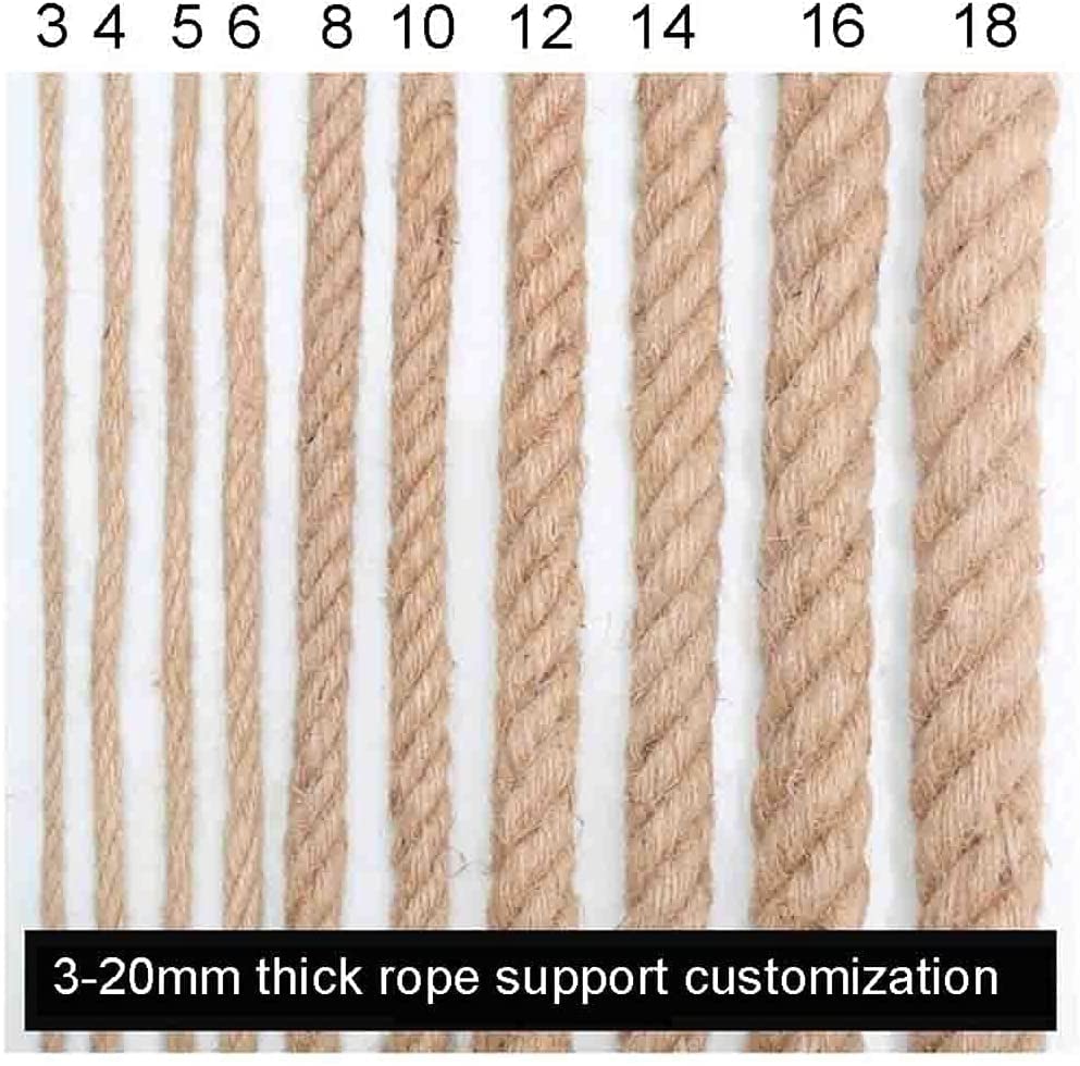 OUYOXI Kids Climbing Net, Hemp Rope Net Rock Wall Climb Net, Kids Training Net Large Mesh Multi-Size Safety and Environmentally Dia 8MM (Size:1x3m/3.28x9.84ft) (Color : Yellow, Size : 2