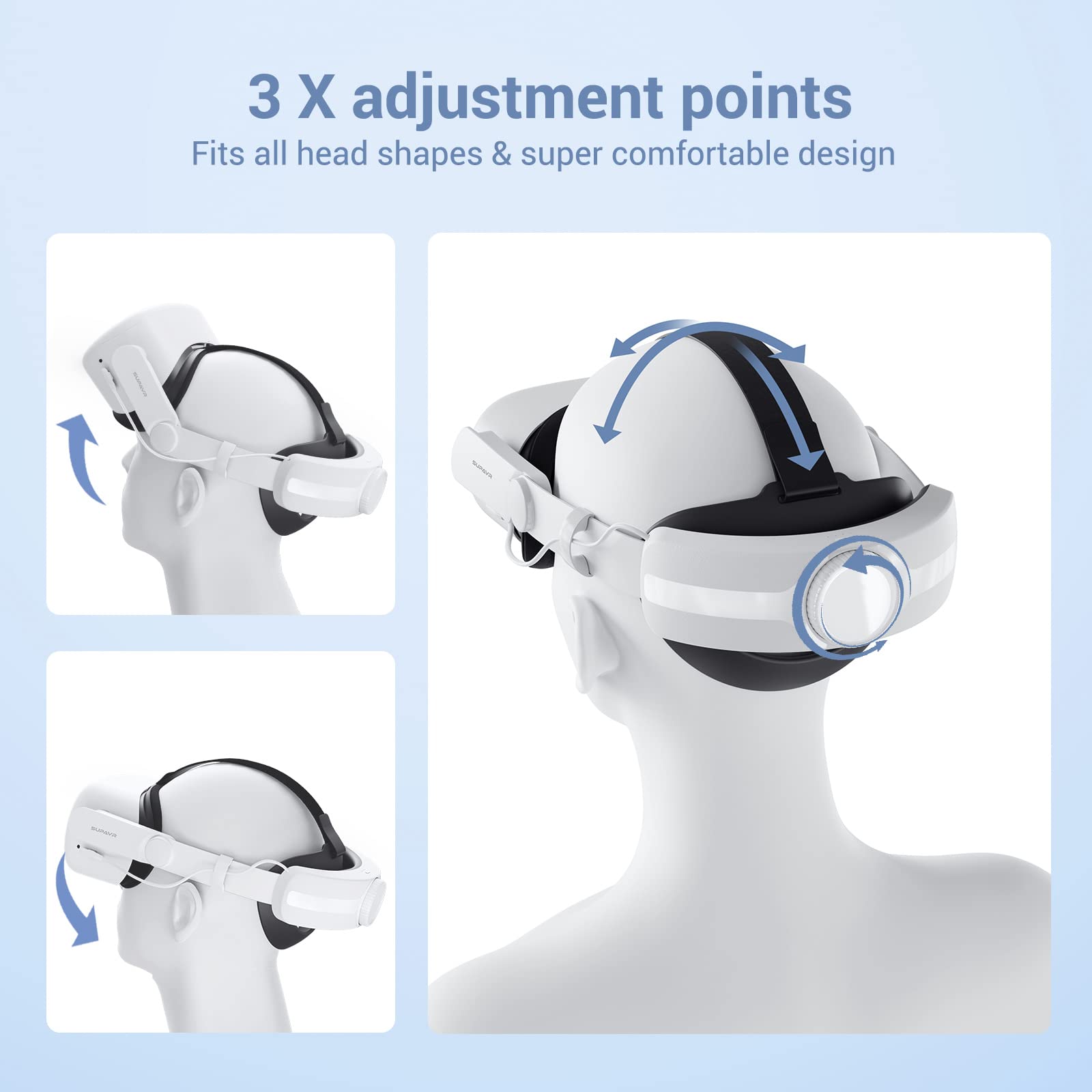 Head Strap with 8000mAh Battery Pack