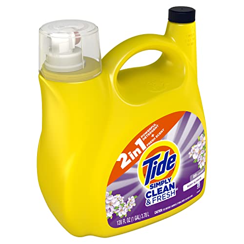 Tide Simply Liquid Laundry Detergent Berry Blossom, 89 loads