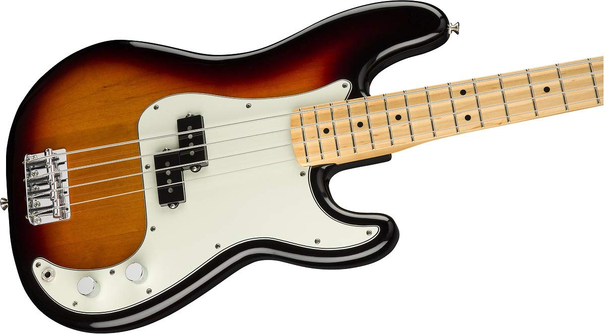 Fender Player Precision Bass, Silver, Pau Ferro Fingerboard