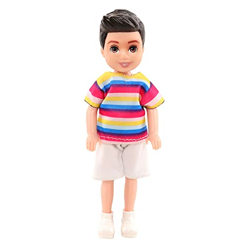 TimDtvo 7Pcs 6 inch Chelsea Boy Doll Clothes for Chelsea Boy Doll, 7 Sets Doll Outfits with 7 Pair Doll Shoes Accessories (No Doll)