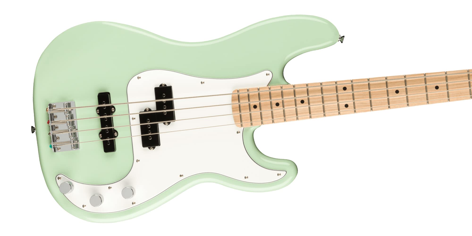 Fender Squier Affinity Jazz Bass - Burgundy Mist Bundle with Gig Bag, Tuner, Strap, and Austin Bazaar Instructional DVD