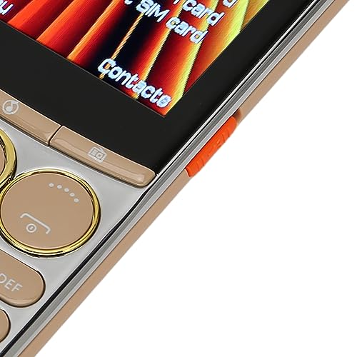 Unlocked Cellphone, 2G GSM Senior Cell Phone with Flashlight, 3200mAh Big Button Loud Sound Ultra Thin Mobile Phone, One Click SOS Emergency Help for Seniors 100β240V (US Plug)
