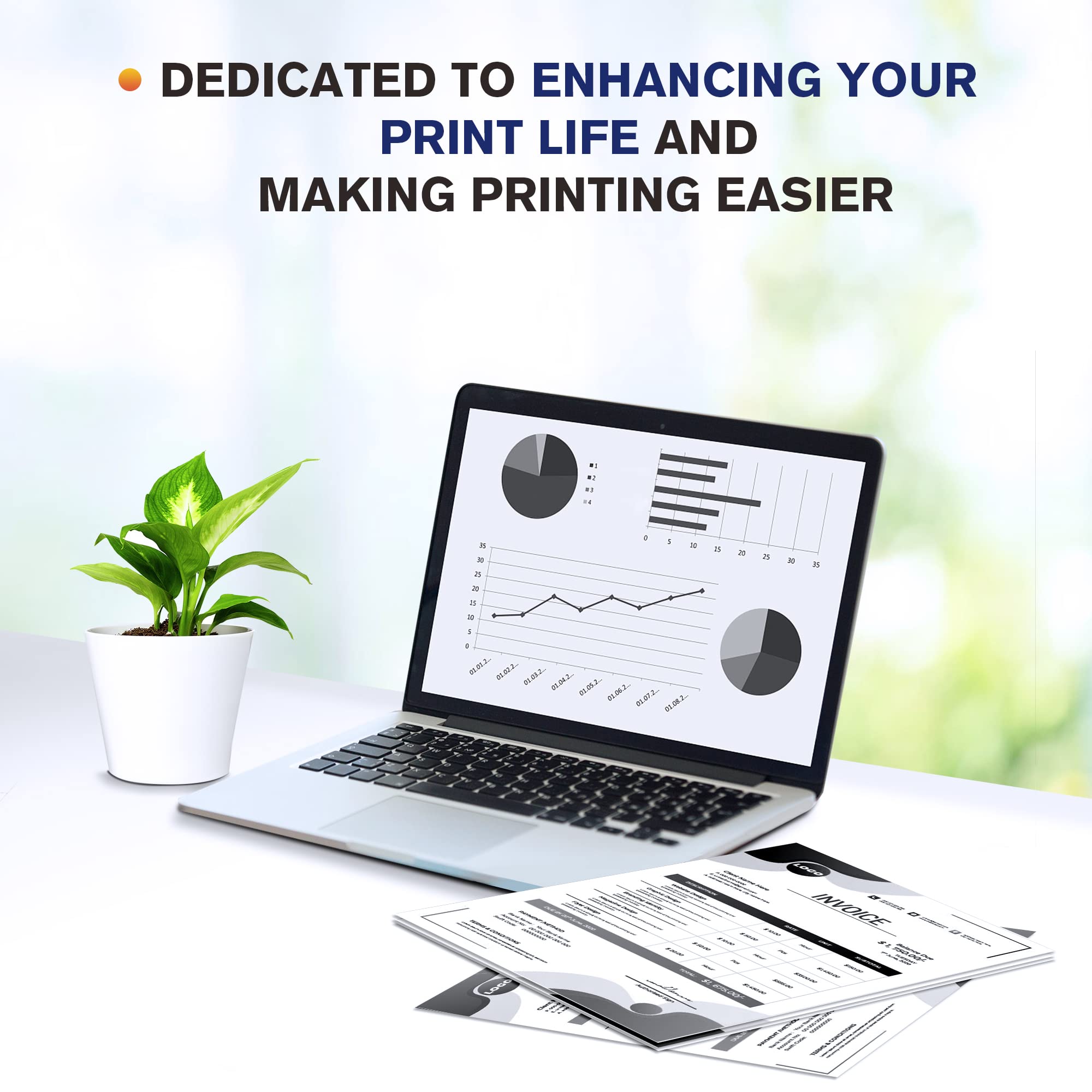 GANADAS 48A Toner Cartridge HP - 48a Toner Cartridge Black CF248A - for Laserjet Pro M15w M29w MFP M28w M28a M29a M30w M31w M15a M16a M16w - 2 Pack, Black