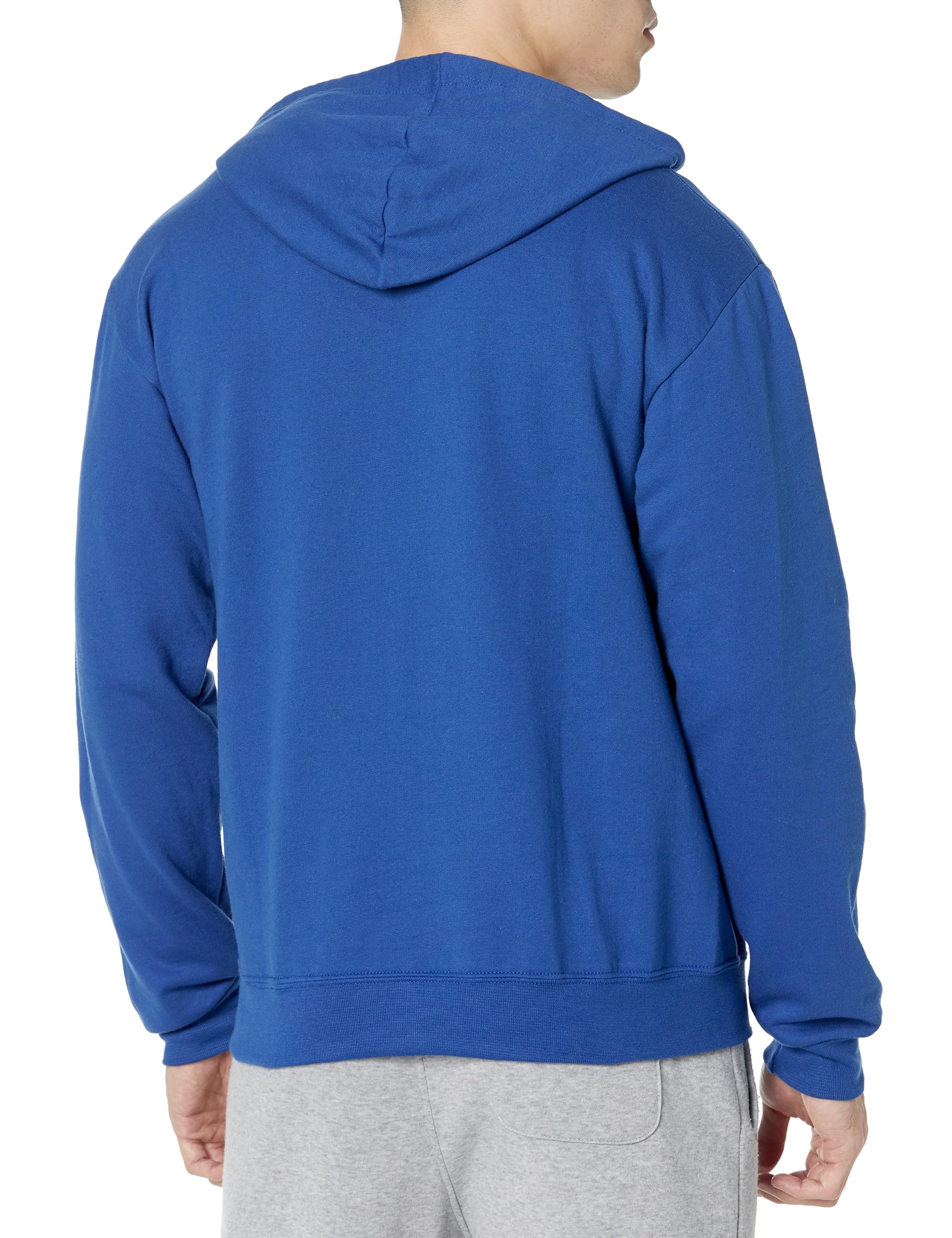 Fruit of the Loom Men's Eversoft Fleece Hoodies (Regular & Big Man), Pullover - Mellow Blue, X-Large
