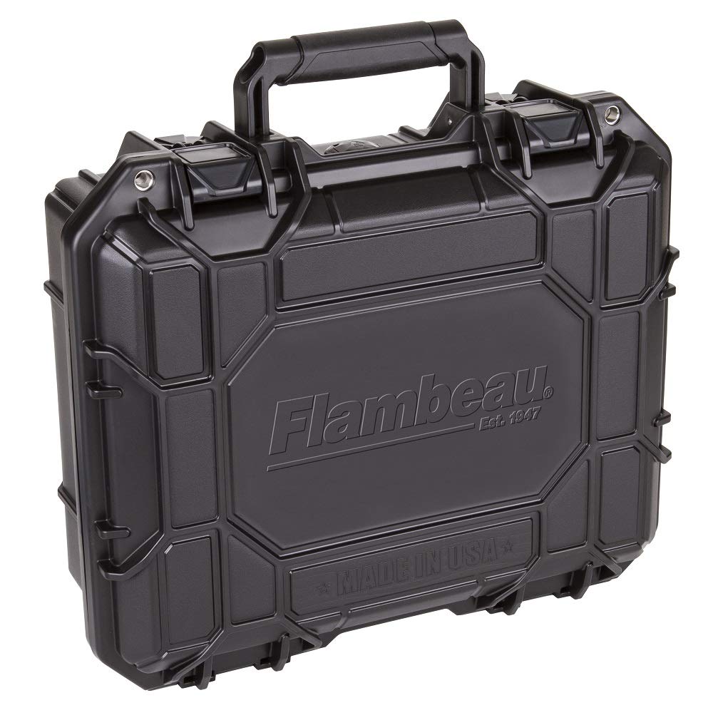 Flambeau Outdoors Range Locker HD Pistol Case - 13", Black