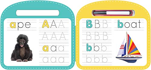 Write & Wipe ABC - Children's Novelty Learning Board Book - Wipe Clean - Alphabet - Educational