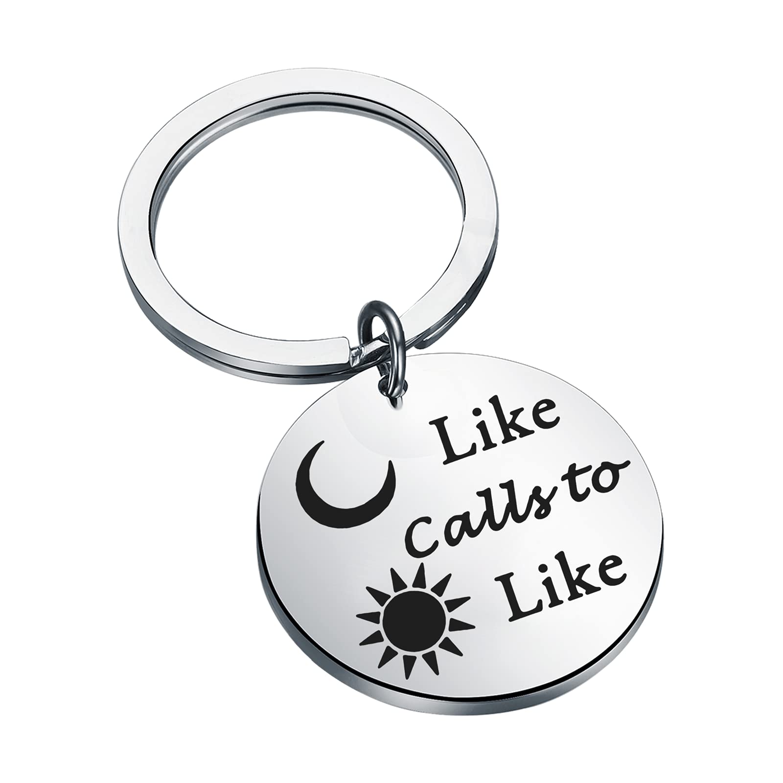 FAADBUK Shadow and Bone Inspired Gift Six of Crows Gift Like Calls to Like Bookish Gift (Like Calls to Like)