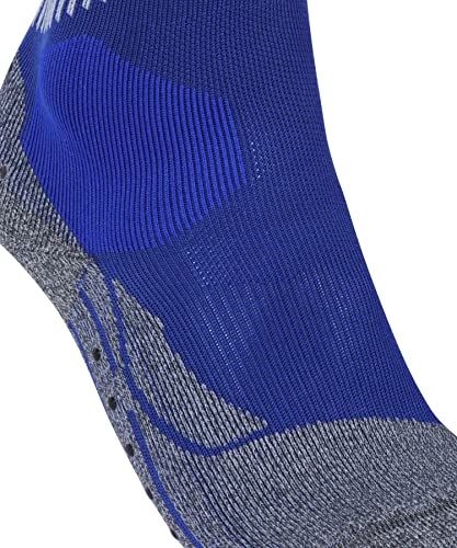 FALKE Unisex 4 GRIP Athletic Socks, Mid Calf, Sole Grips, Light Weight Sport Sock, Breathable Quick Dry, Lyocell, Blue (Blue 6449), 9-10, 1 Pair