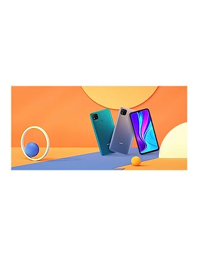 Xiaomi Redmi 9C Smartphone 64GB + 3GB 6.53 "HD + Display 5000mAh, Face Recognition AI, 13 MP, Triple Camera (NOT for Verizon Boost Cricket At&t) + (w/Fast Car Charger Bundle) (Aurora Green)